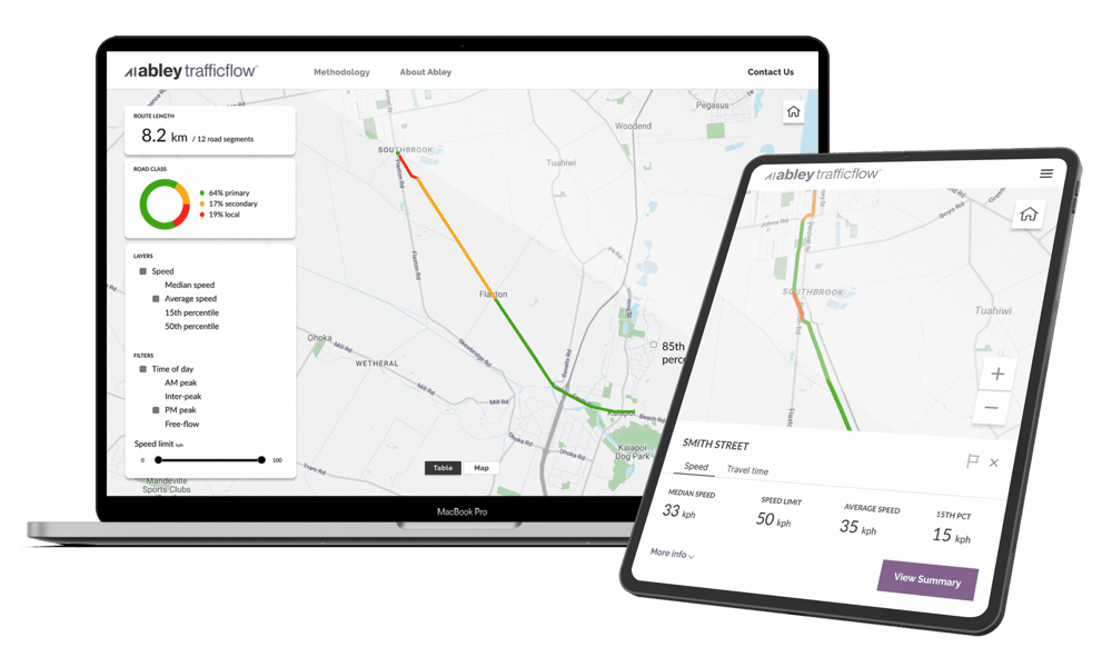 Insightful Traffic Data Analysis | Abley TrafficFlow